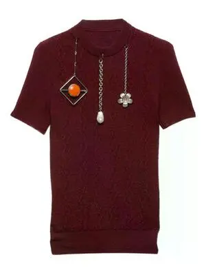 Prada Wool T-shirt - Red