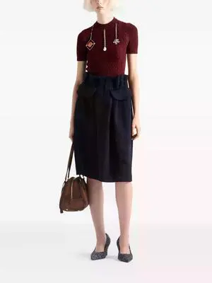 Prada Wool T-shirt - Red