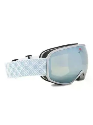 Casablanca Monogram-strap Ski Goggles - Blue