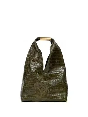Maison Margiela Croc Effect Shoulder Bags