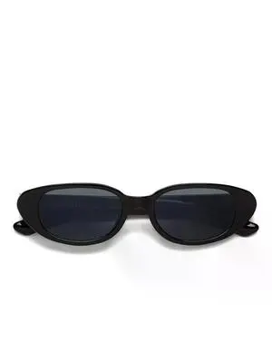 RETROSUPERFUTURE Oval Frame Sunglasses - Black