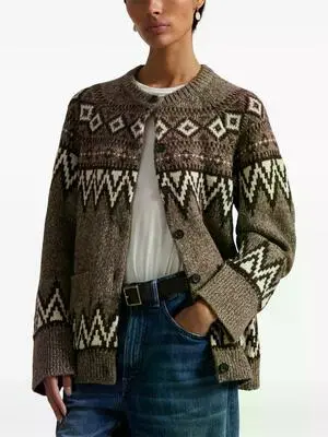 Polo Ralph Lauren Fair Isle Crew-neck Cardigan