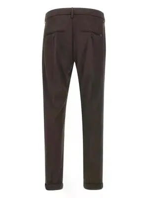 DONDUP Buttoned Logo-detail Pants