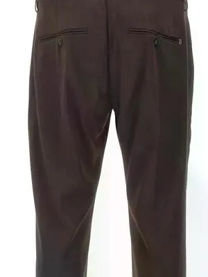 DONDUP Buttoned Logo-detail Pants
