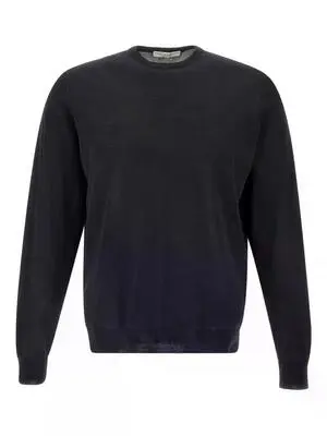 FILIPPO DE LAURENTIIS Cotton Crew Neck Sweater - Black