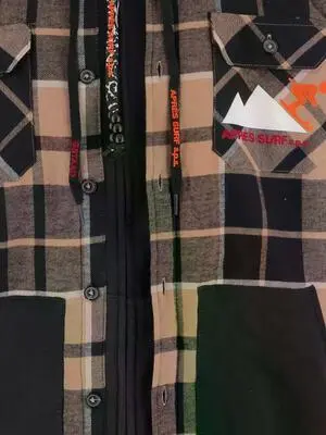 APRÈS SURF Checked Hooded Jacket