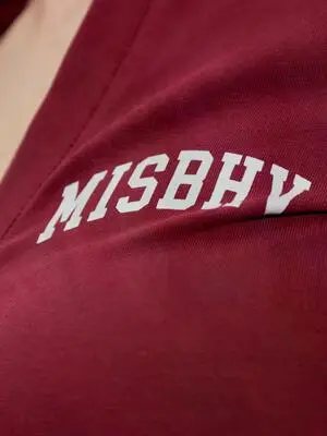 MISBHV V-neck Logo Top