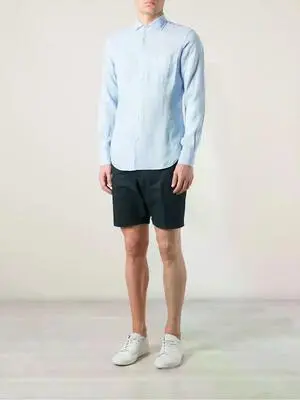 Aspesi Spread Collar Shirt - Blue