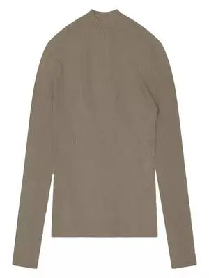 HELIOT EMIL Ribbed High-neck Sweater