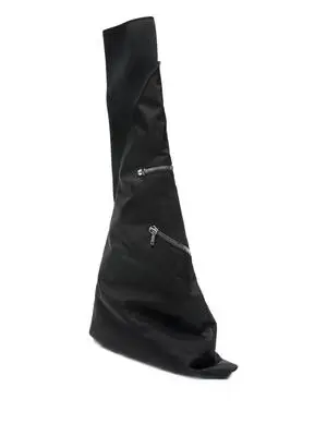 Rick Owens Leather Biker Boots