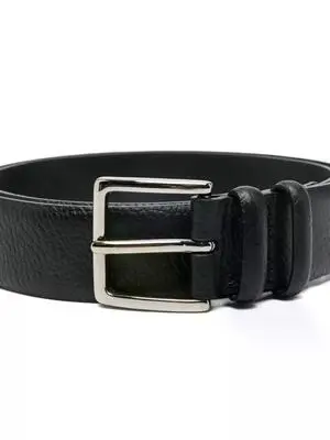 ORTIGNI Textured Leather Belt