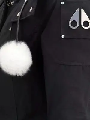 Moose Knuckles Stirling Pompom Hooded Parka