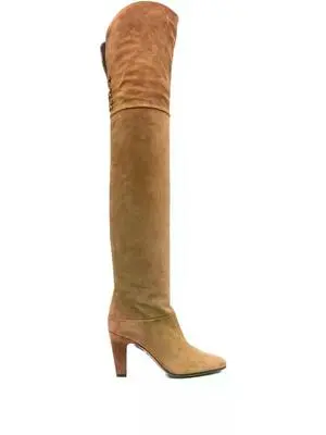 Chloé 90mm Suede Over-the-knee Boots