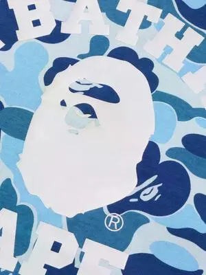 A BATHING APE Camouflage-print Long Sleeve T-shirt
