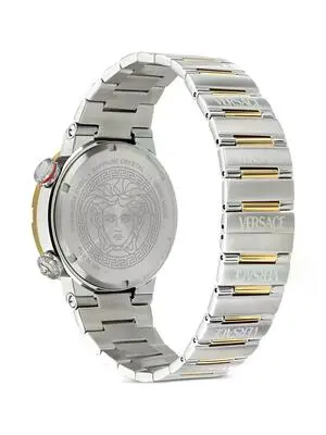 Versace Stainless Steel 43mm Bracelet Watch