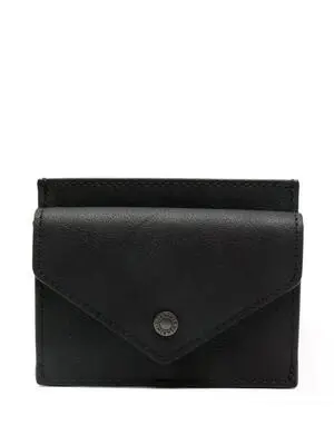 GIANNI CHIARINI Envelope Flap Card Holder - Black