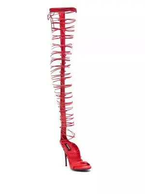 Dsquared2 Lace-up Stiletto Sandals