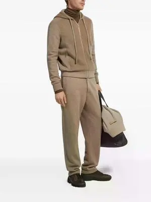Zegna Cashmere Trousers - Brown