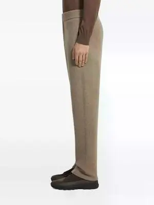 Zegna Cashmere Trousers - Brown