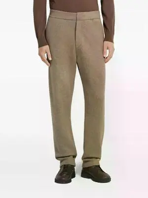 Zegna Cashmere Trousers - Brown