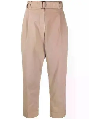 Brunello Cucinelli Belted Straight-leg Chinos