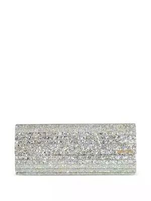 JIMMY CHOO Sweetie Clutch Bag - Silver