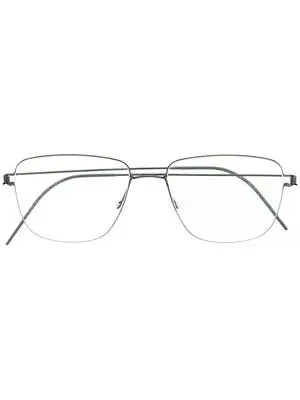 LINDBERG Gustav Square Rimless Glasses
