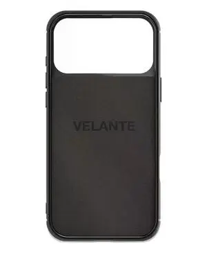 VELANTE Crocodile-embossed Iphone 17 Pro Max Phone Case - Blue