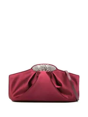 GIUSEPPE ZANOTTI Crystal Embellished Clutch Bag