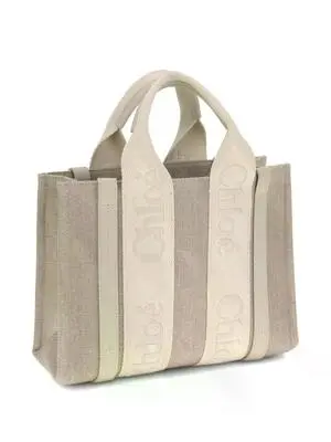 Chloé Small Woody Tote - Neutrals