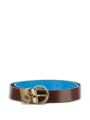 Pinko Love Birds Reversible Belt - Brown