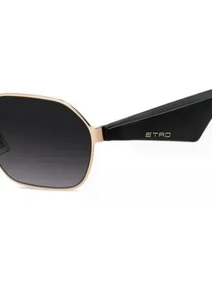 Etro Geometric-frame Sunglasses