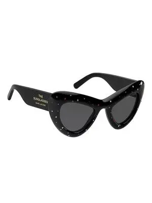 Marc Jacobs 798 Crystal-embellished Cat-eye Sunglasses