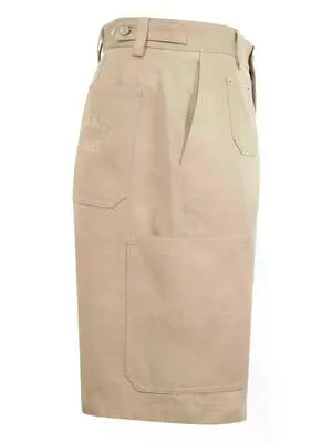 Givenchy Logo Cargo Shorts - Neutrals