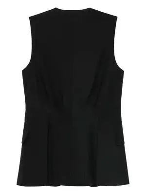 Tibi V-neck Waistcoat