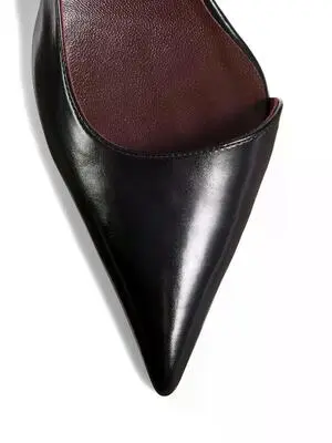 Khaite 45mm Jett D'orsay Heeled Pumps - Black