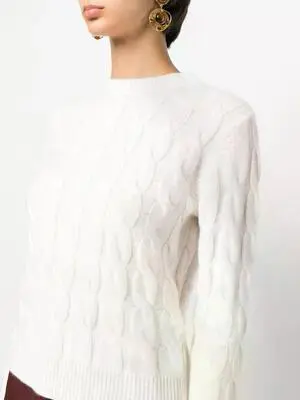 Max Mara Cable-knit Cashmere Jumper