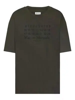 MAISON MARGIELA Numeric-logo T-shirt