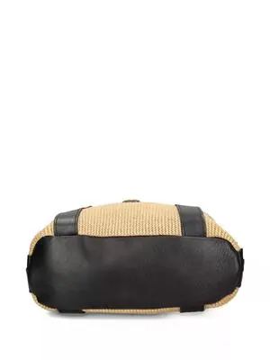 A.S.98 Woven Panelled Tote Bag