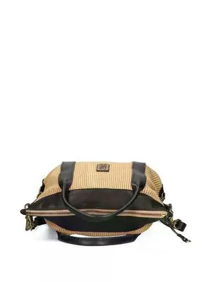 A.S.98 Woven Panelled Tote Bag