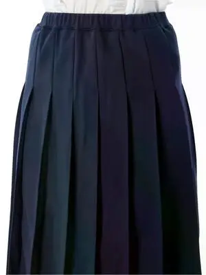 Comme Des Garçons Pleated Skirt - Blue