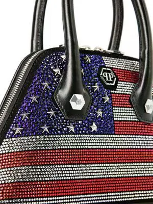Philipp Plein Majestic Strass Handle Bag