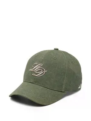 LES DEUX Logo-embroidered Baseball Cap - Green