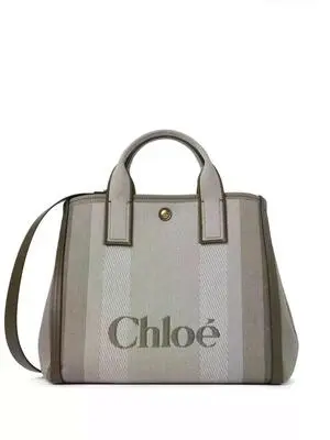 Chloé Carry Tote Bag - Grey