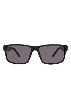 FERRAGAMO 960 Rectangle-frame Sunglasses - Black