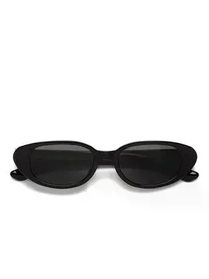 RETROSUPERFUTURE Vega Oval-frame Sunglasses - Black