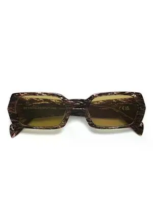 RETROSUPERFUTURE Rectangle-frame Sunglasses - Brown