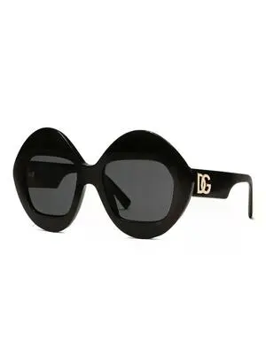 Dolce & Gabbana Logo-plaque Sunglasses