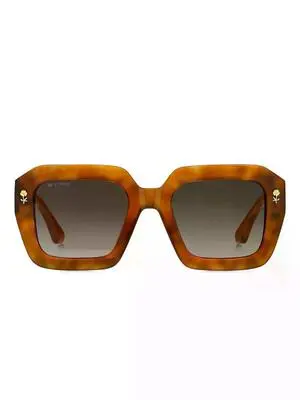 Etro Square-frame Sunglasses - Brown
