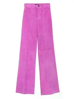 Stouls Suede Straight Leg Pants
